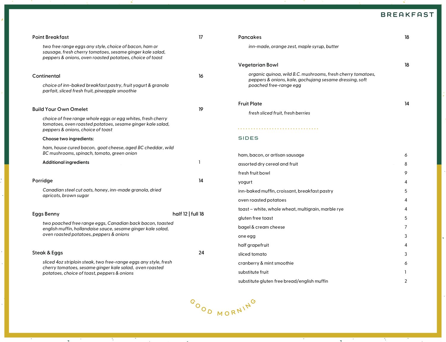 AURA Restaurant - The Number Creative